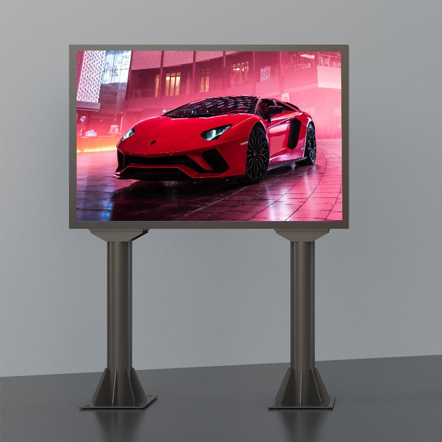 TL294-142 Inch Single Sided Floor Standing LED Totem - Tecnon Smart ...