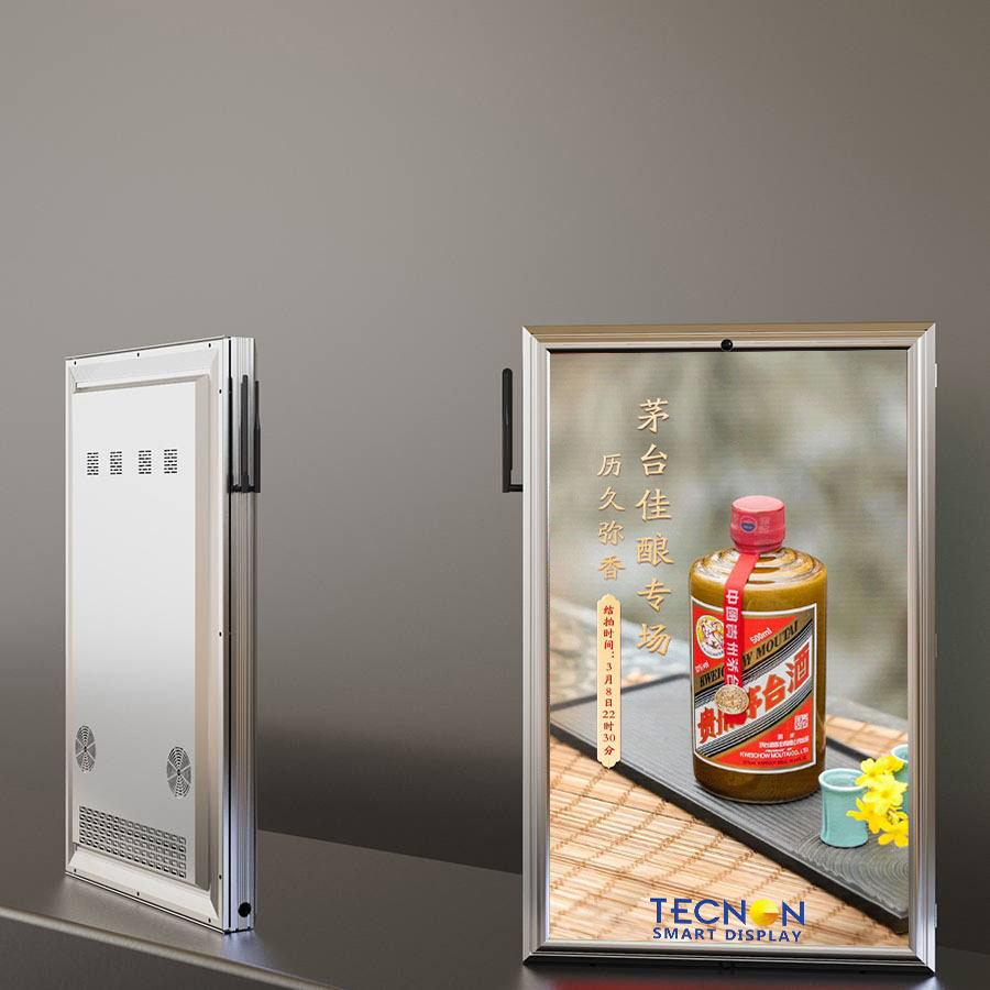 TL312-46 Inch Single Sided LED Pole Screen - Tecnon Smart Display ...