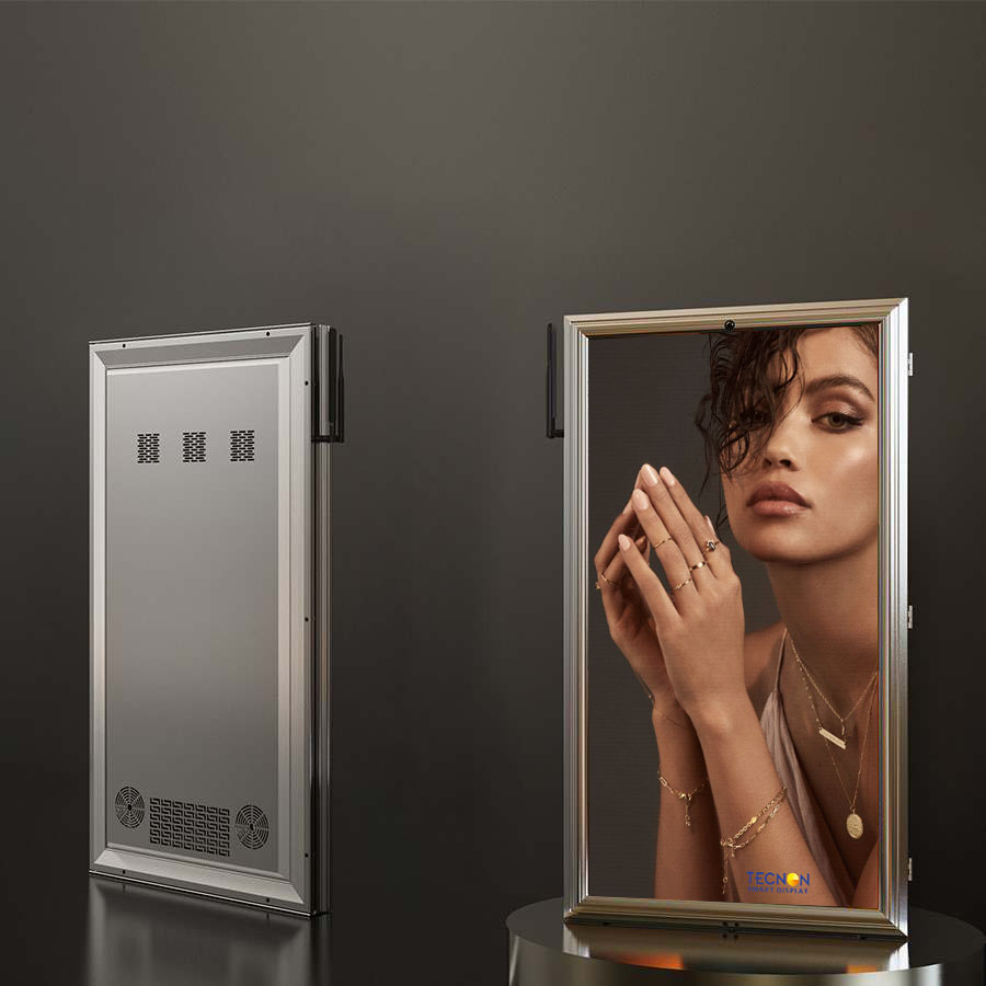 TL312-53 Inch Single Sided LED Pole Screen - Tecnon Smart Display ...