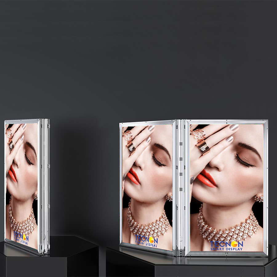 TL384-63 Inch Double Sided LED Pole Screen - Tecnon Smart Display ...