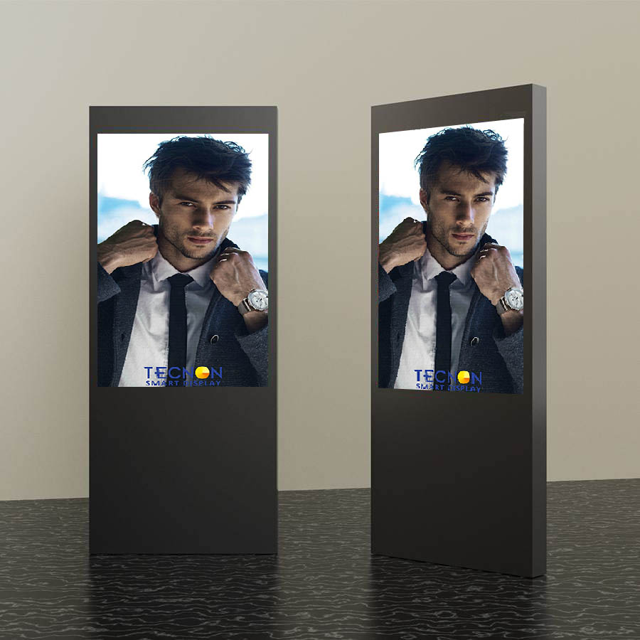 TL555-142 Inch Single Sided Floor Standing LED Totem - Tecnon Smart ...